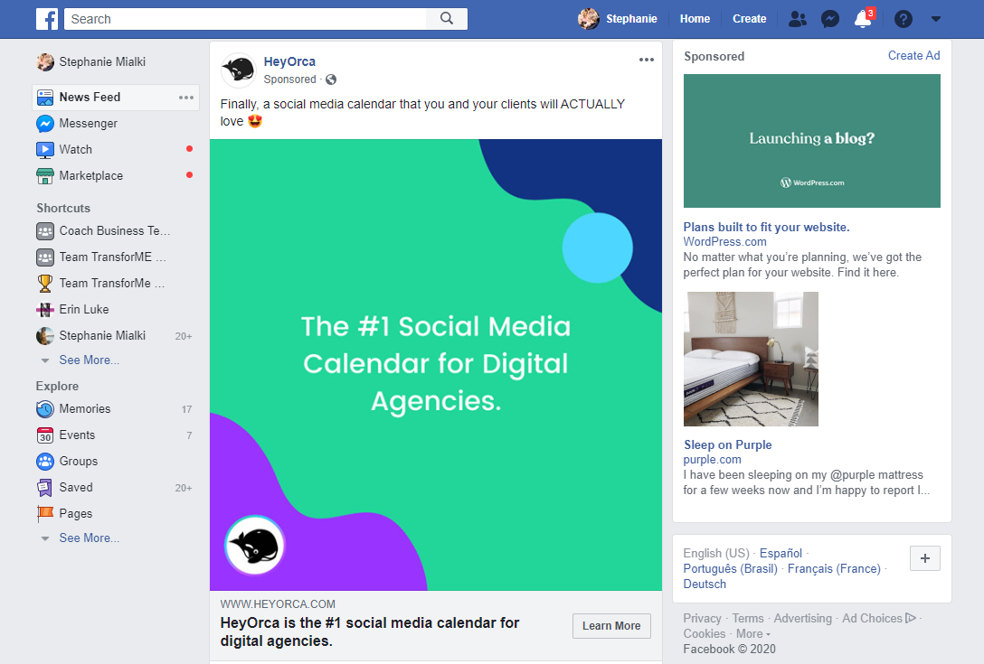 Tien design tips voor Display en Facebook advertenties - Invalshoek