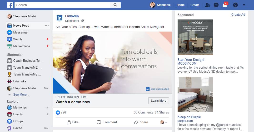Tien design tips voor Display en Facebook advertenties - Invalshoek